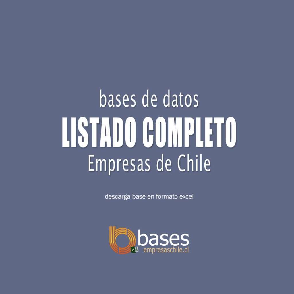 Inicio | Bases de Datos Empresas en Chile